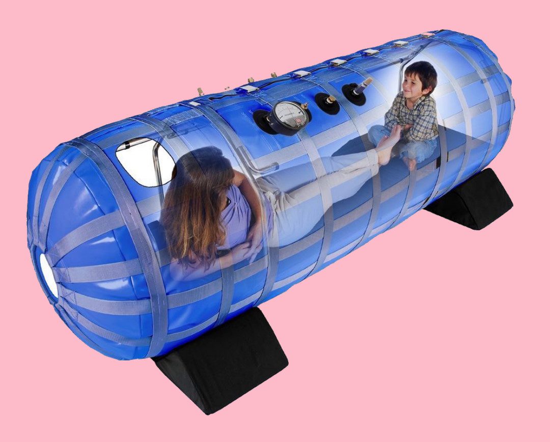 Le caisson hyperbare portable est efficace même à basse pression